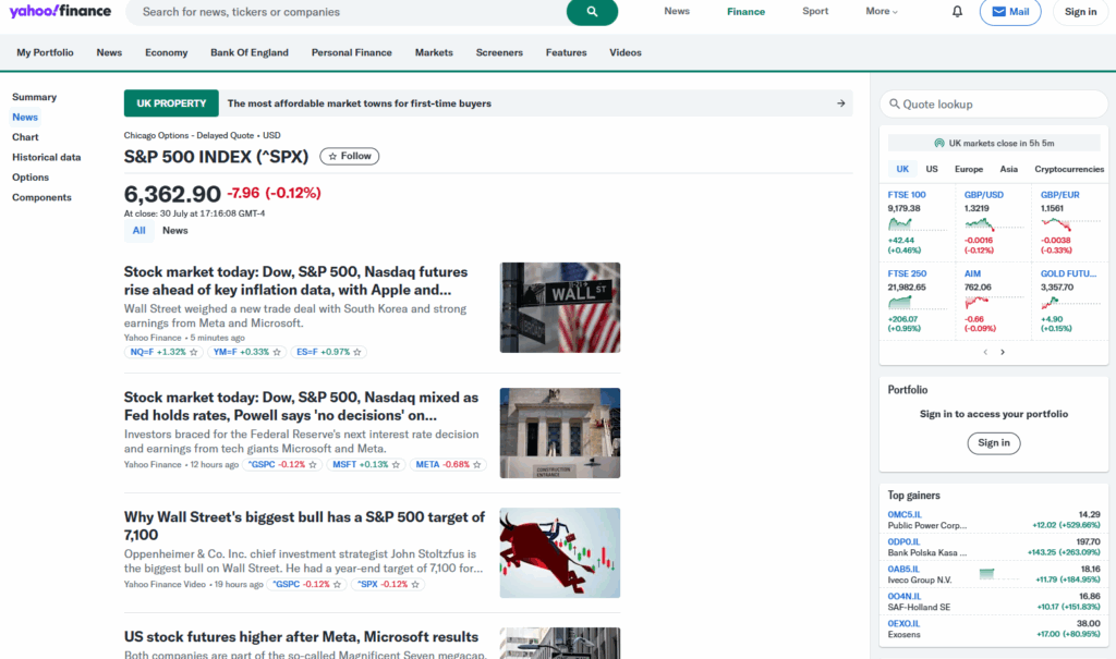 How to Invest in the S&P 500 in the UK (2025 Guide)